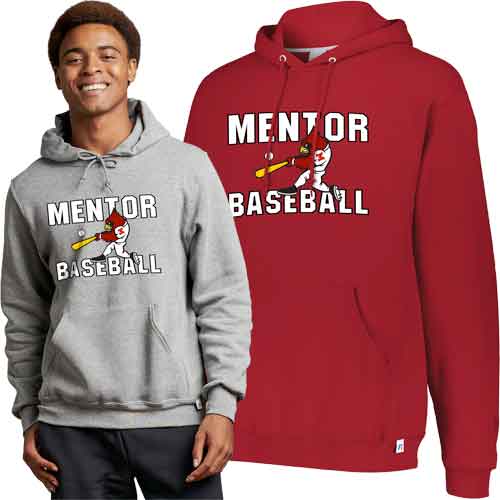 Mentor Baseball Youth Adult Hoody