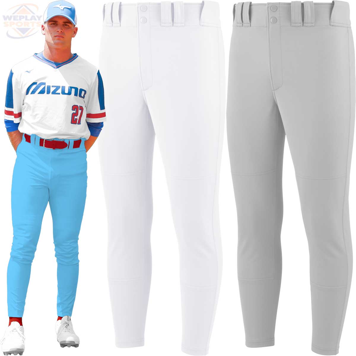 Mizuno Premier Pro Tapered Open Bottom Mens Baseball Pants