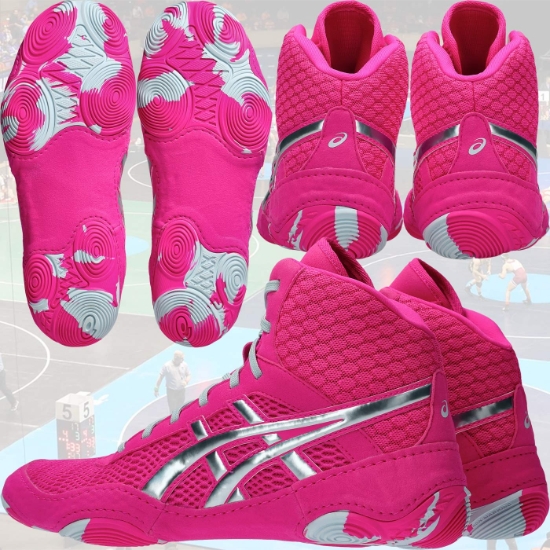 Asics Matblazer Womens Wrestling Shoes Pink