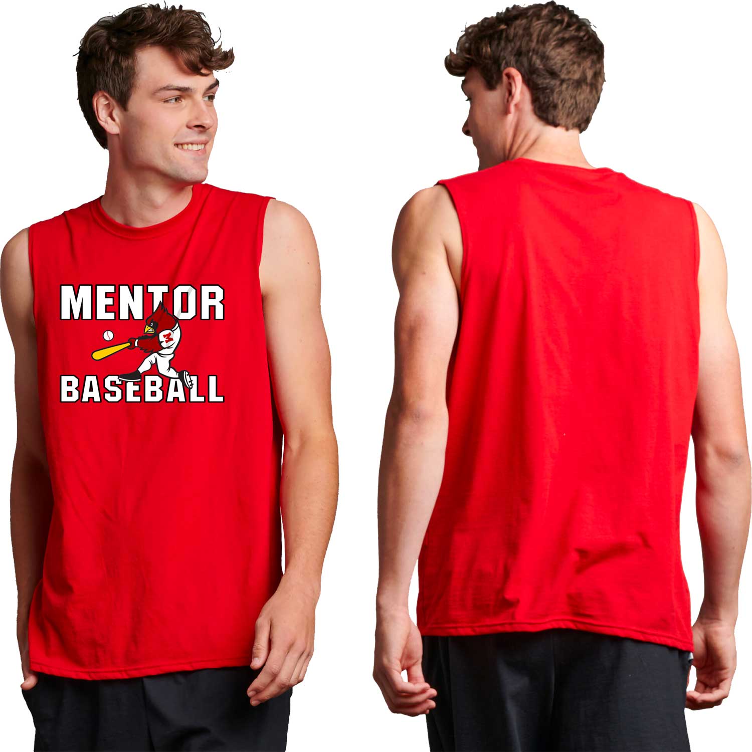 Mentor Baseball Sleeveless T-Shirt